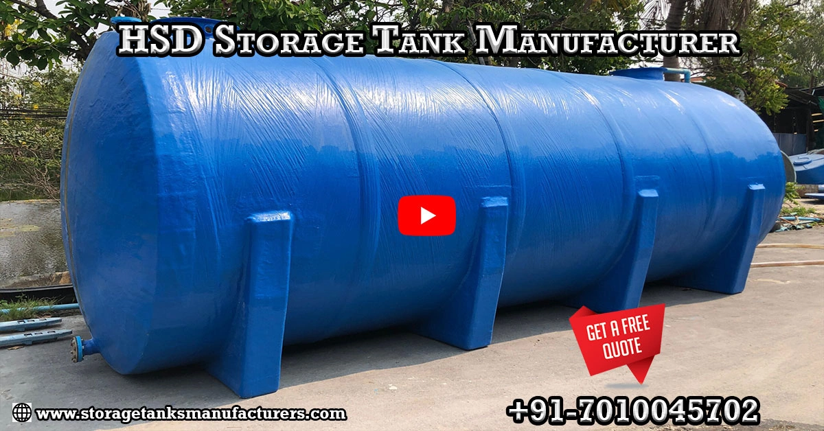 HSD Storage Tank Manufacturer |Chennai|Coimbatore|Kancheepuram|Vellore ...
